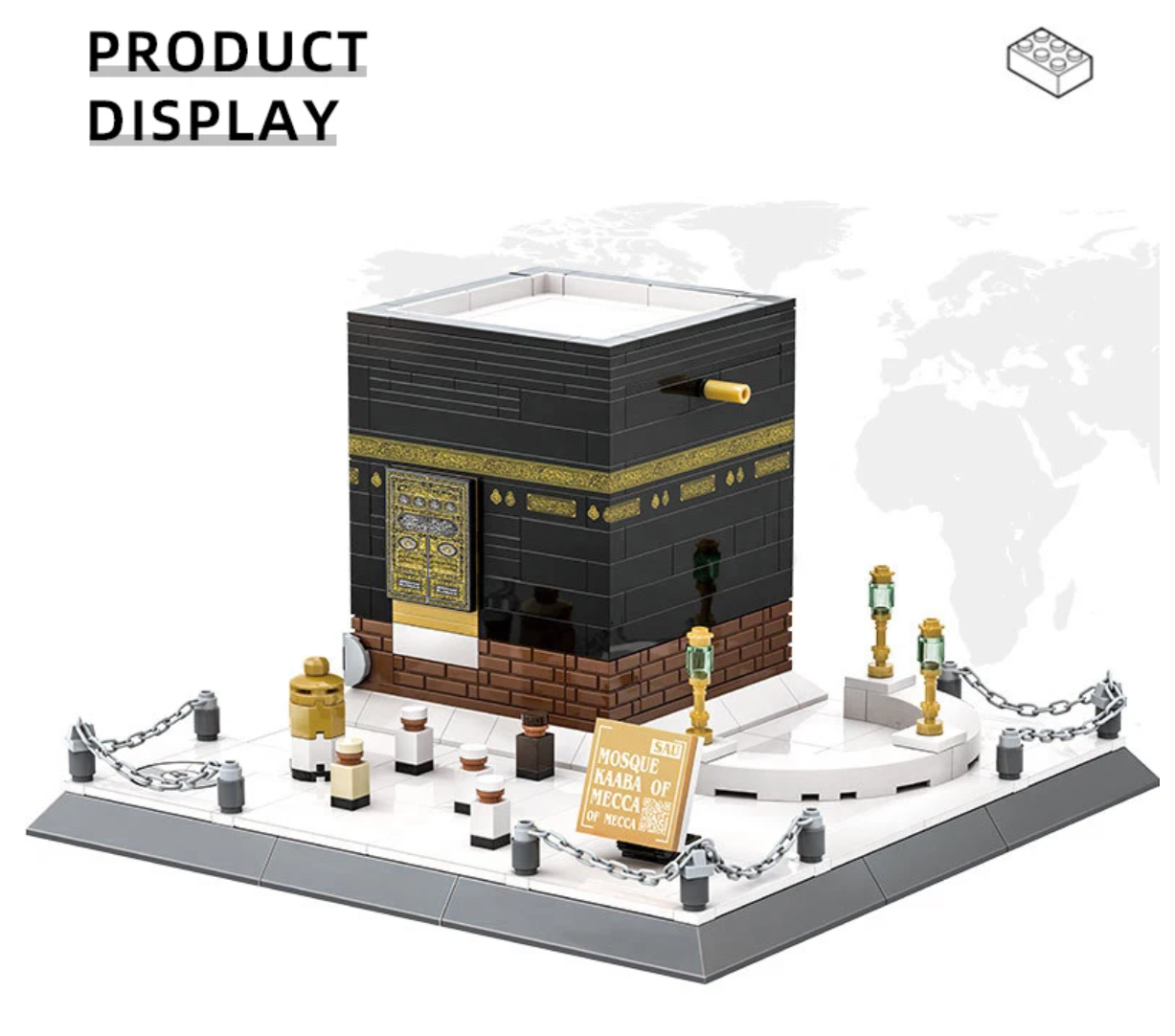 The Great Mosque of Kaabah Mecca/Makkah Building Bricks Compatible With ...