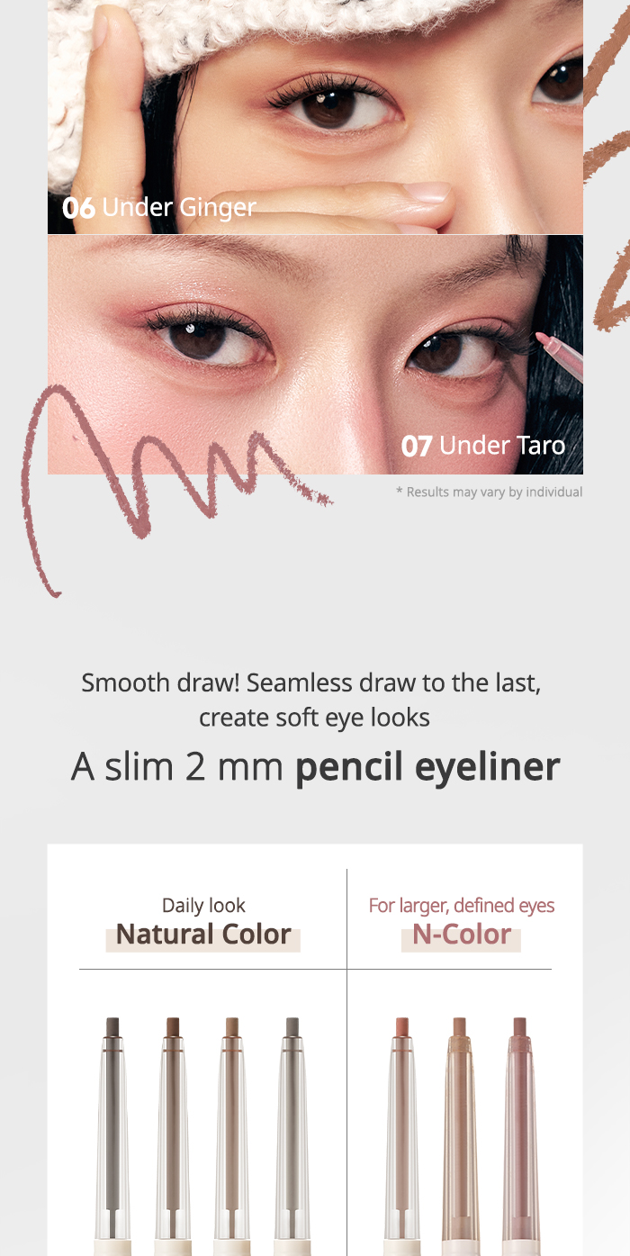 [PERIPERA - NEW COLOR] Speedy Pencil Eyeliner 0.14g - Easy drawing ...