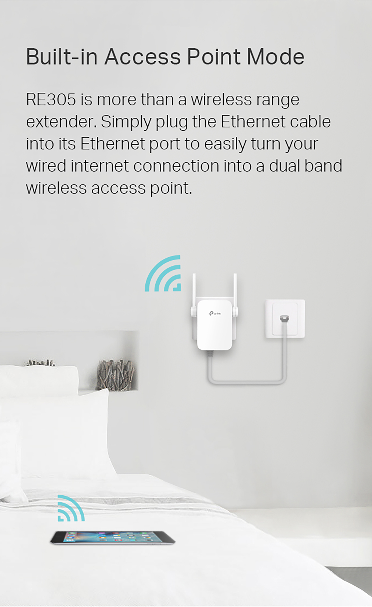 [Network Extension] TP-Link RE200 RE205 RE305 RE505X AC750 Dual Band ...