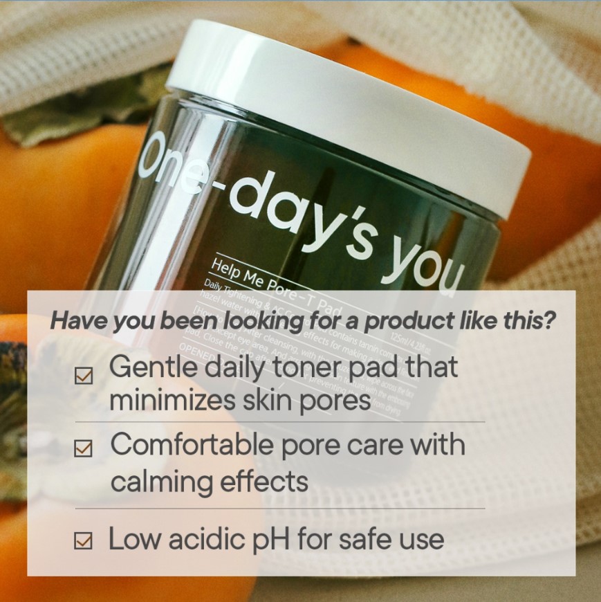 [ONE DAY'S YOU] Toner Pad & Cleansing Pad Collection – 7 Types | Makeup ...