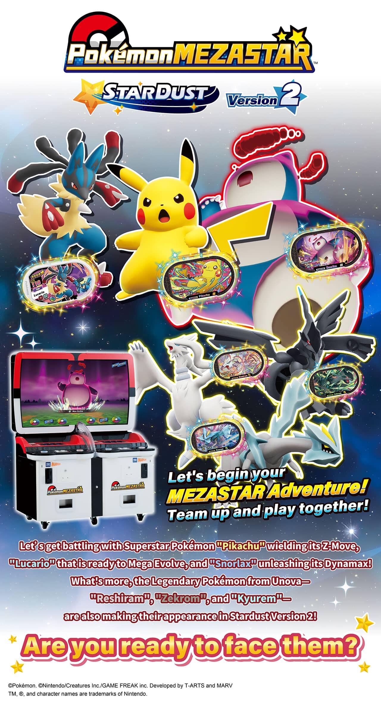 AUTHENTIC Pokémon Mezastar Stardust Part 2 6STAR GENUINE Pokemon Volume ...