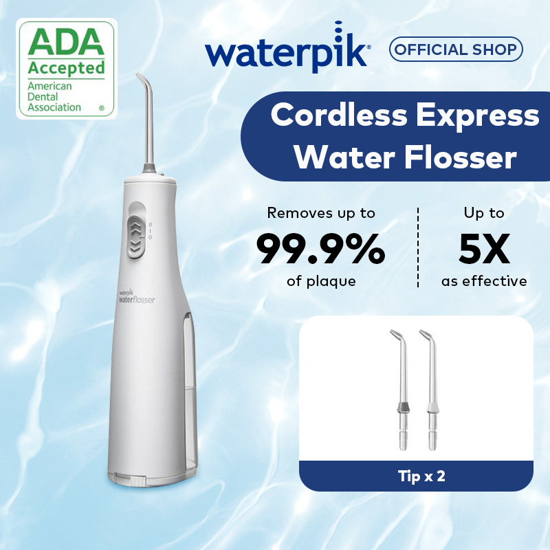 Waterpik WF-02 Cordless Express Water Flosser | Shopee Singapore