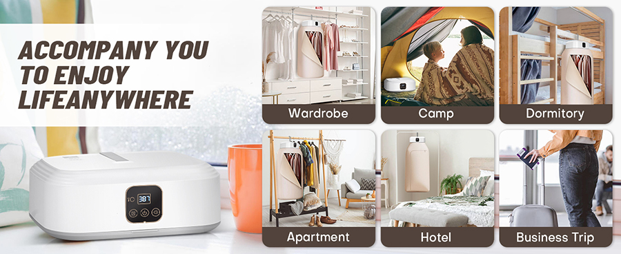 🔥SG🔥 Folding Clothes Dryer Machine Portable Clothes Drying Rack Washer ...