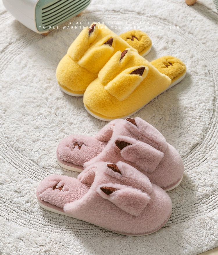 Family Dorae Couple Bedroom Slipper House Slippers Women Comfortable ...
