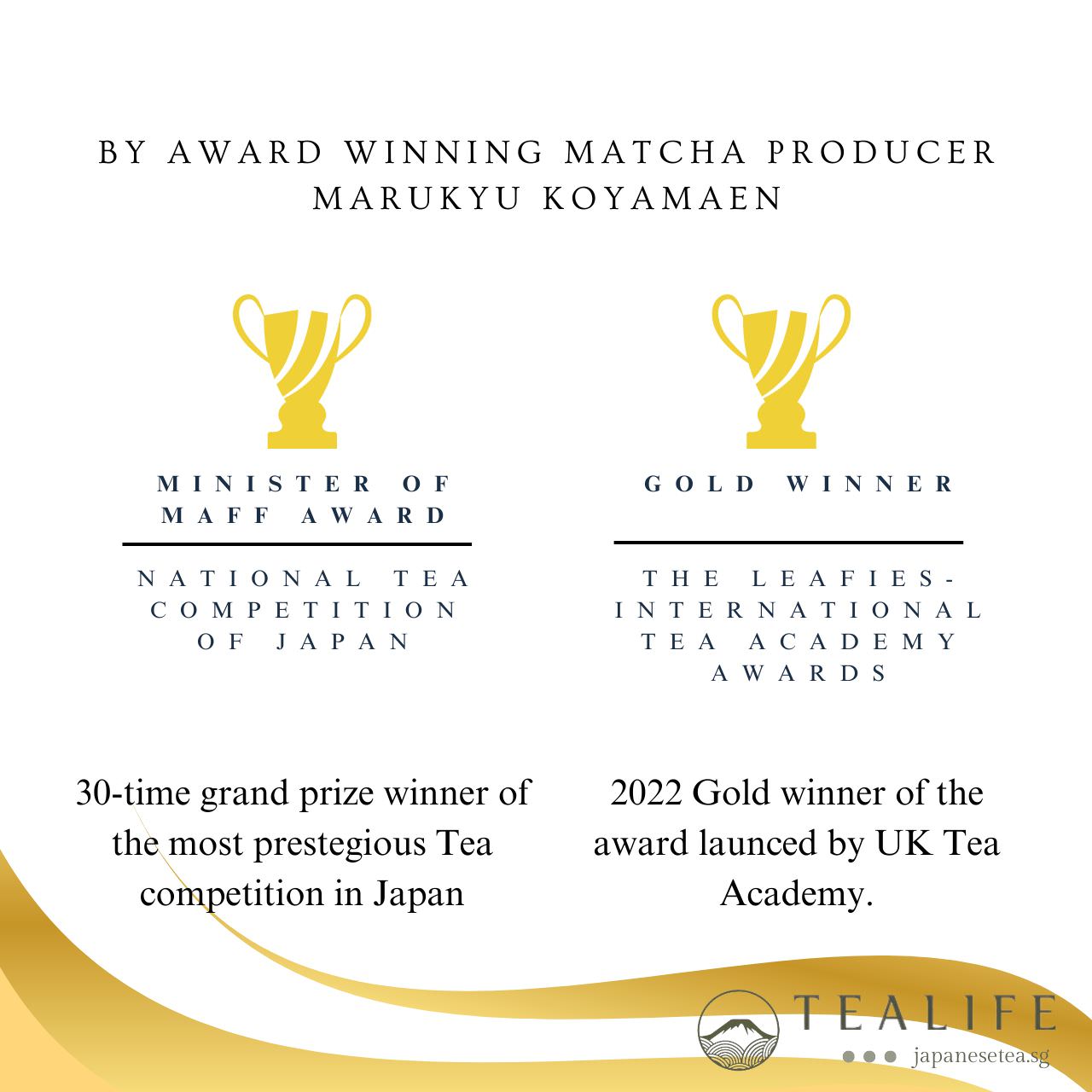 Matcha Powder Aoarashi 40g by Marukyu Koyamaen Authentic Japanese ...