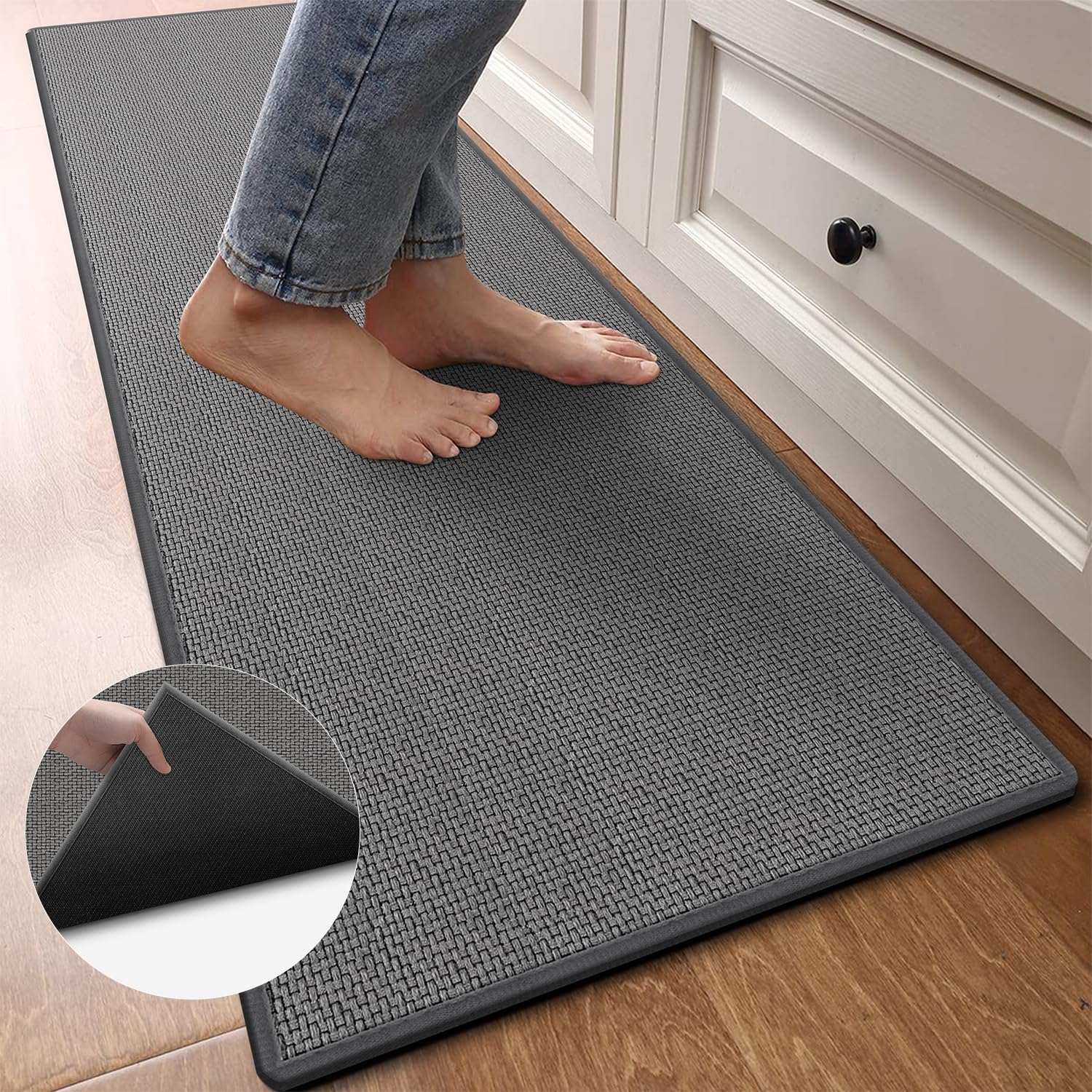 ArtLiving Premium Floor Mat for Kitchen Bathroom Waterproof Rug Carpet ...
