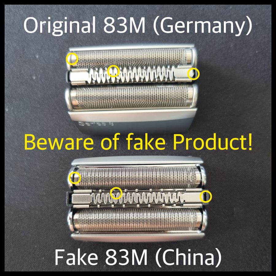 [BRAUN] Electric Shaver Replacement Head Series 3/5/6/7/8/9 Razor ...