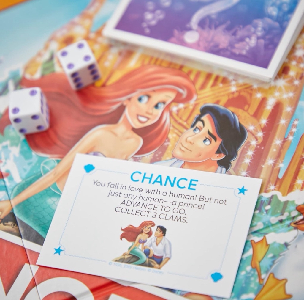 Monopoly: Disney's The Little Mermaid Edition Board Game, Family Game 2 ...