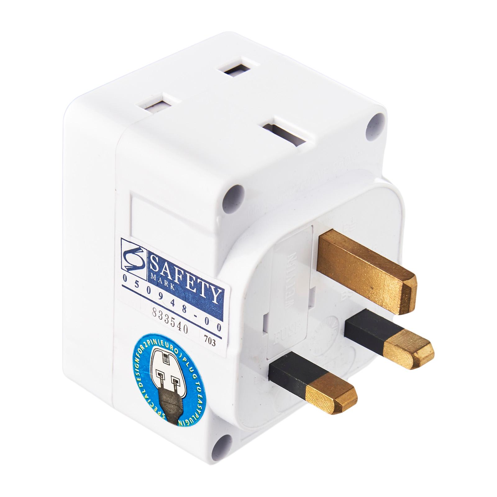 SUM 13AMP 3-Way Socket Multi Plug / SUM 5 Outlets 3 Pin Portable Socket ...