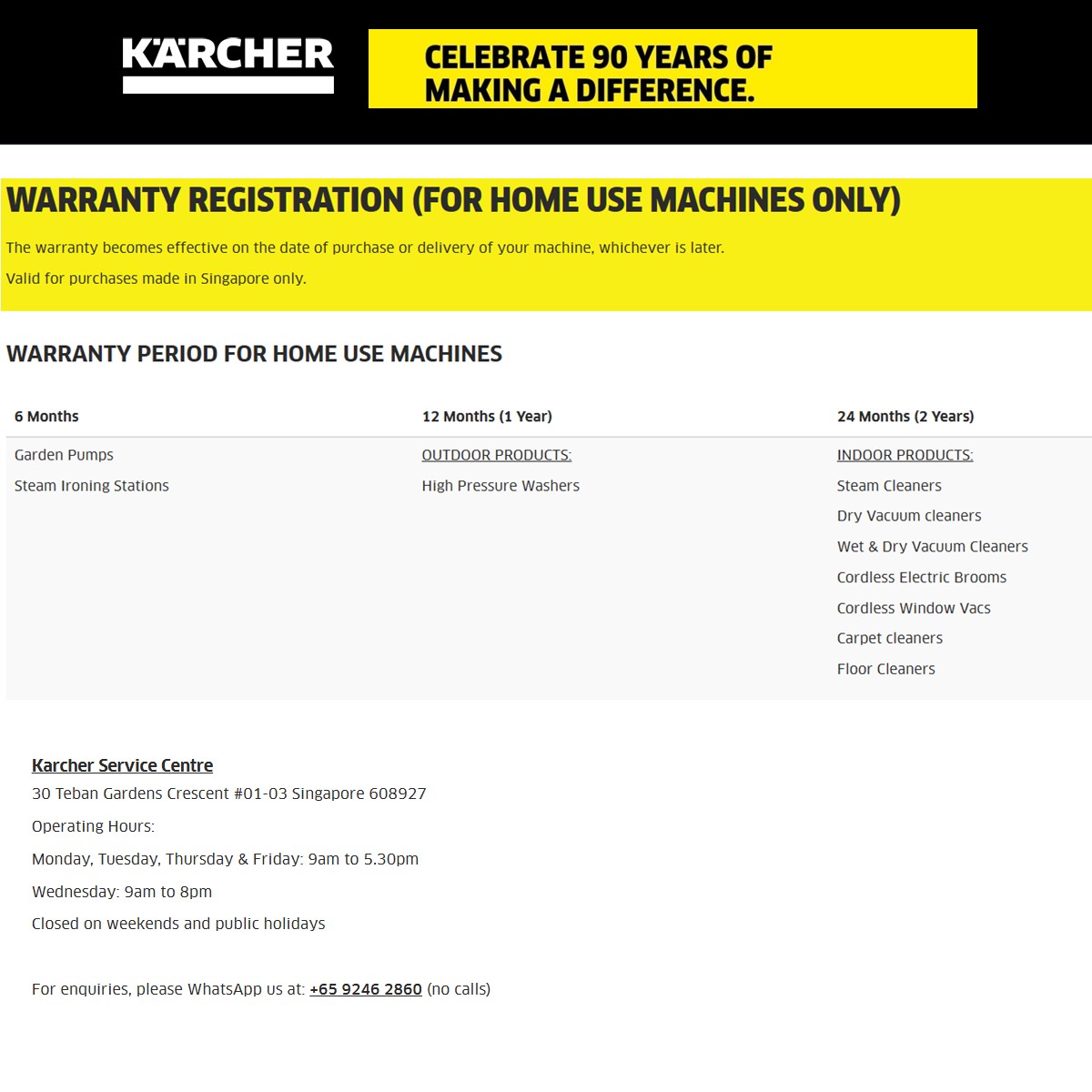 KARCHER Wet And Dry Vacuum Cleaner WD 2 Plus V-12/4/18/C - made in ...