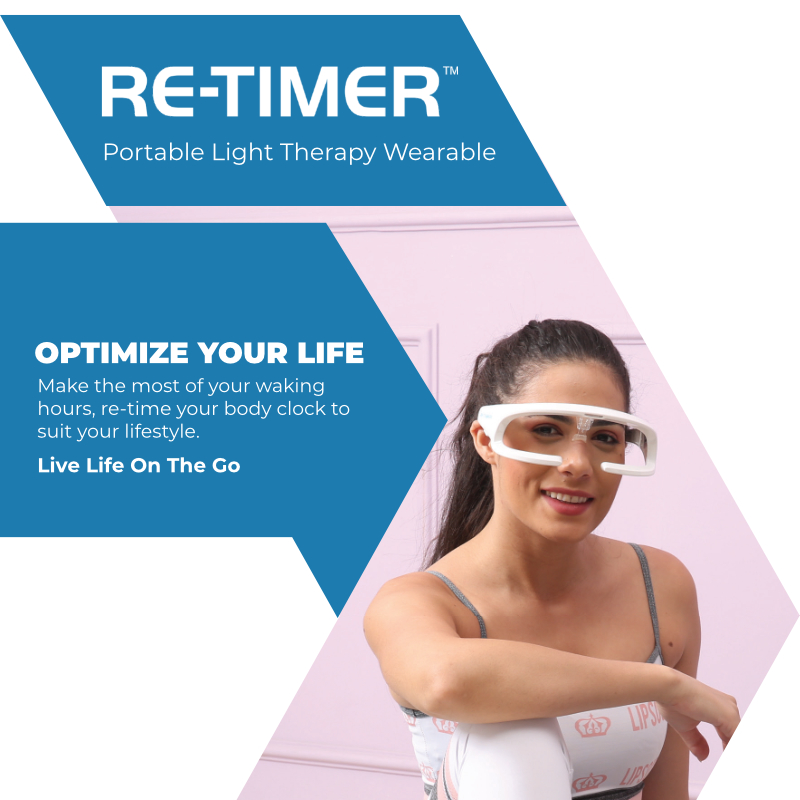 retimer - World's First AI Powered Smart Light Therapy Glasses to Help ...