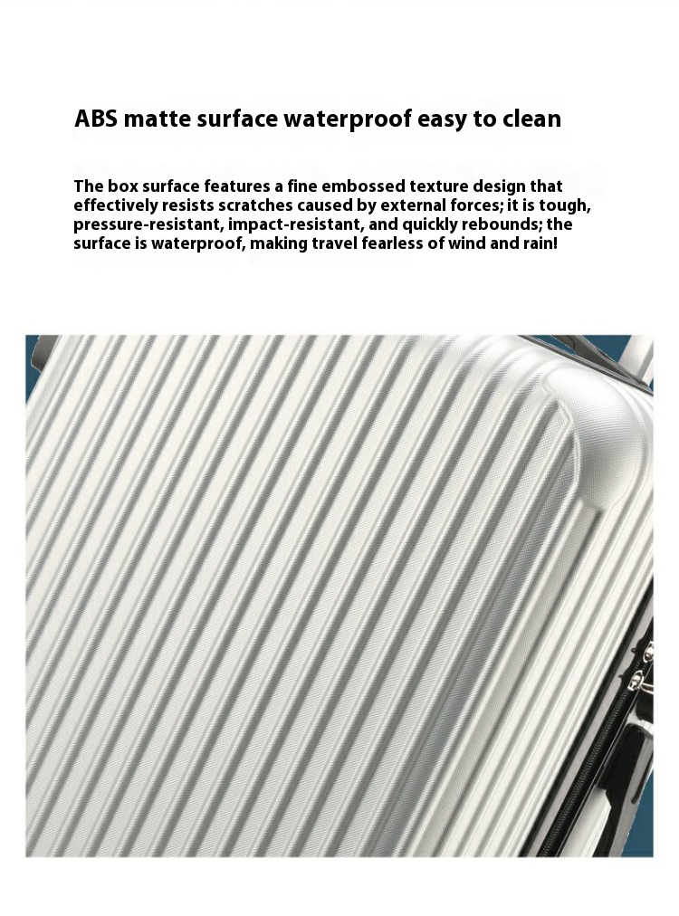 PG 20/24 Inch Classic Luggage Spinner ABS+PC Case Trolley Hard Shell ...