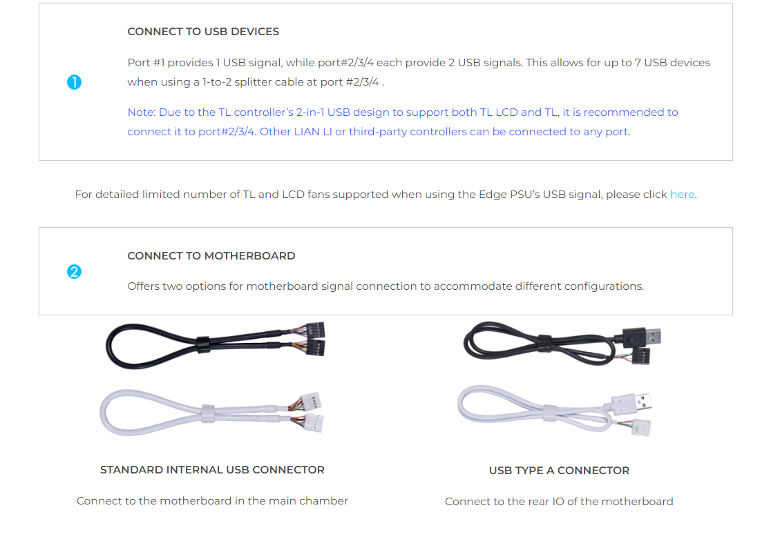 Lian Li Edge 1300 / 1000 / 850 Power supply - Black / White Platinum ...