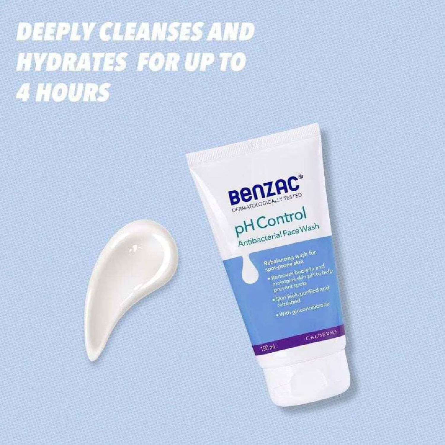 BENZAC Ph Control Antibacterial Face Wash (For Acne-Prone Skin ...