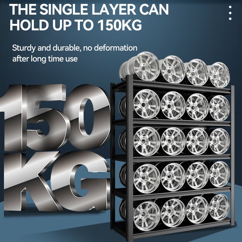 Heavy Duty Metal Rack Storage Shelf Organiser Warehouse Adjustable Rack ...