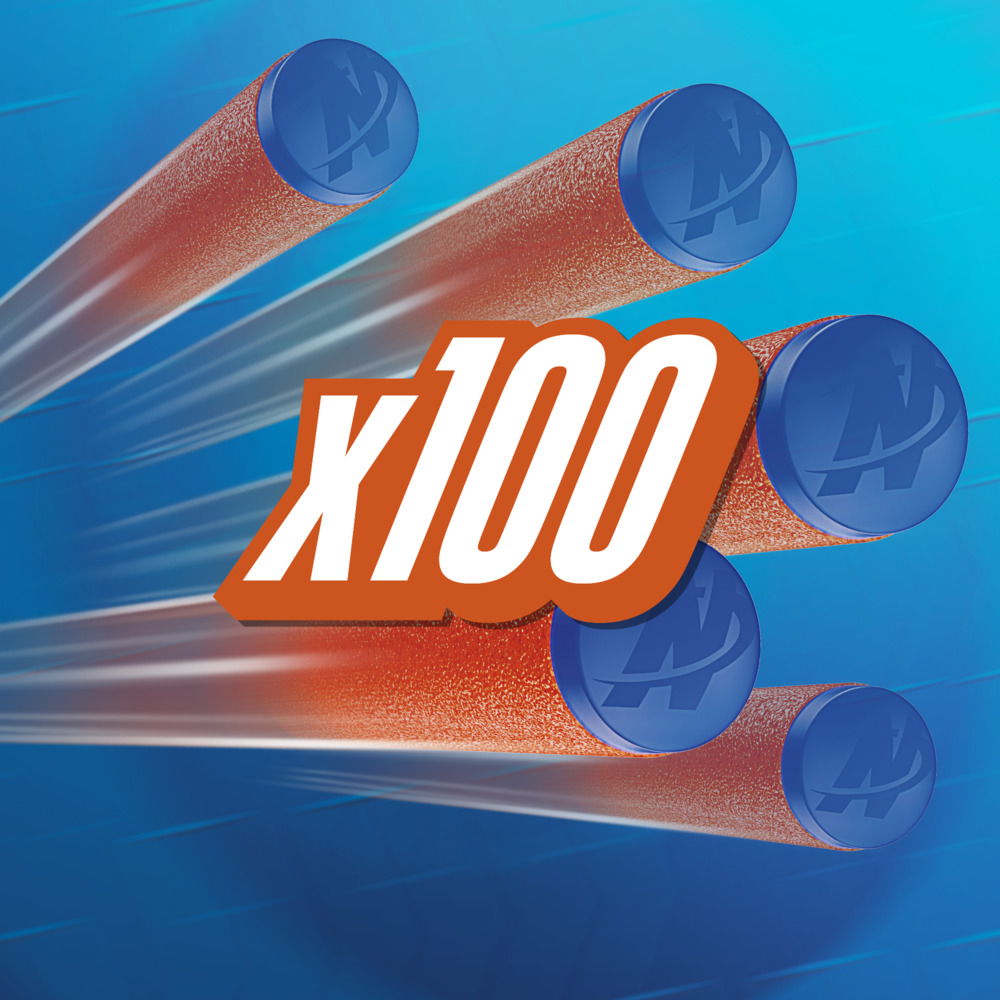 Nerf N Series N1 Darts, Includes 100 Darts, Compatible Only with Nerf N ...