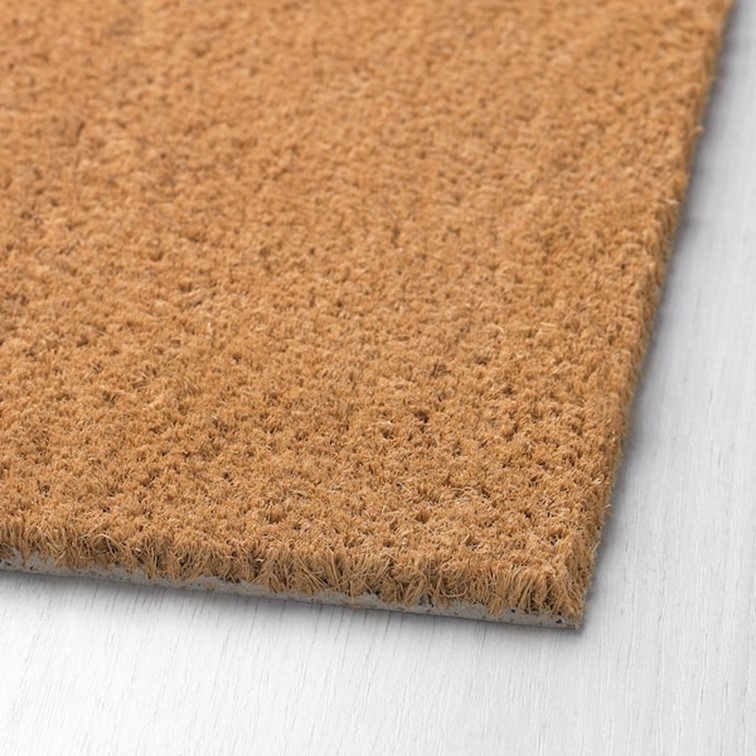 Door mat coconut husk easy to clean entry mat, beautiful color and ...