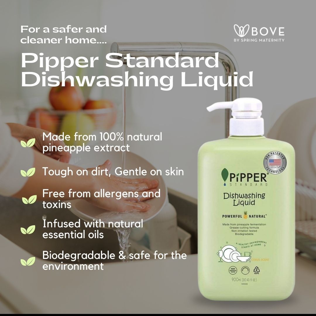 Pipper Standard Dishwashing Liquid Citrus Refill 750ml Hypoallergenic ...
