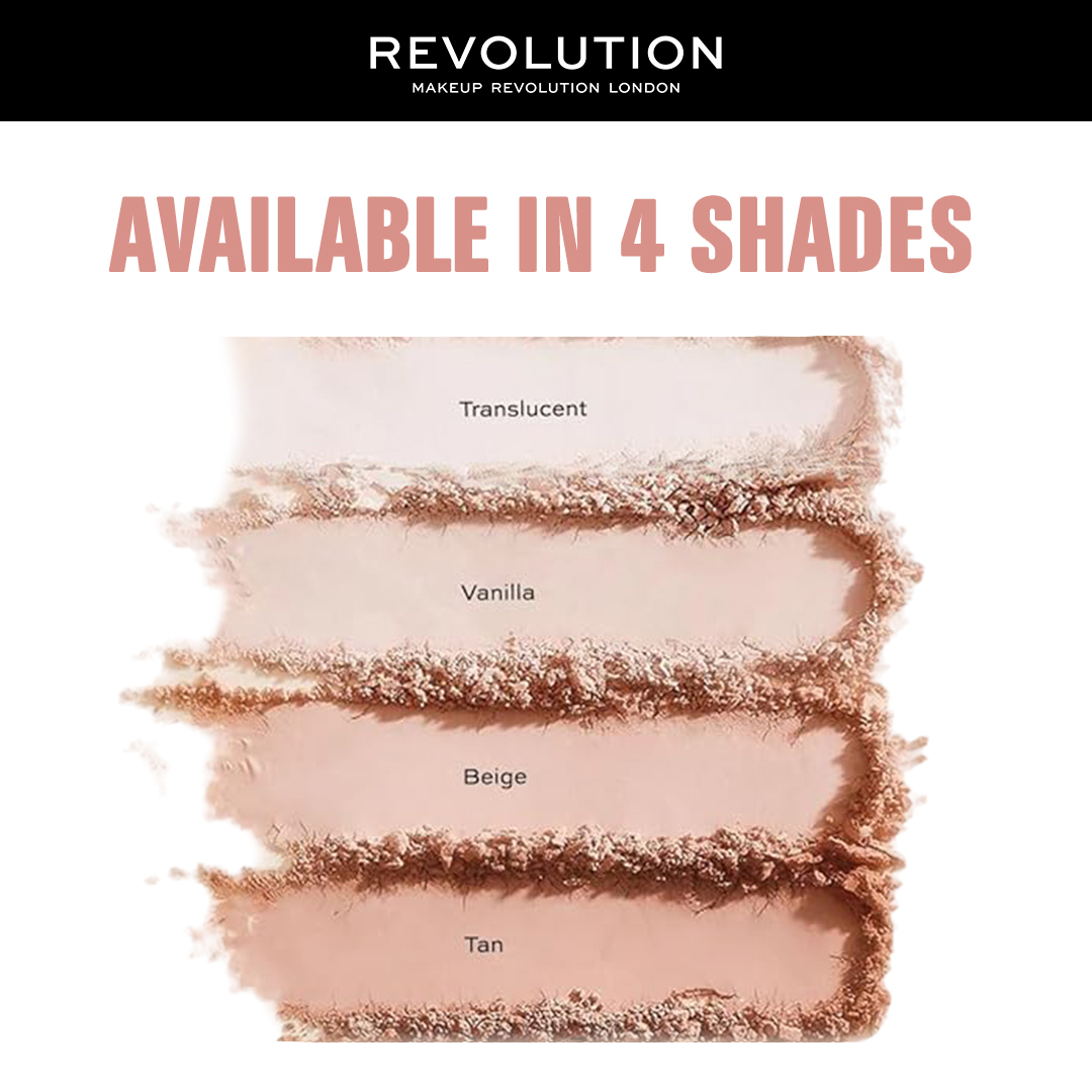 Revolution Reloaded Pressed Powder 6g ( Translucent / Vanilla / Beige ...
