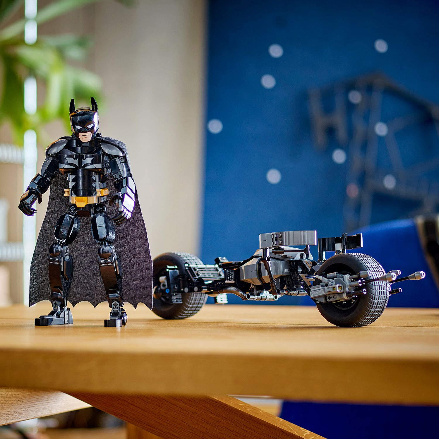 LEGO Super Heroes DC 76273 Batman Construction Figure and the Bat-Pod ...