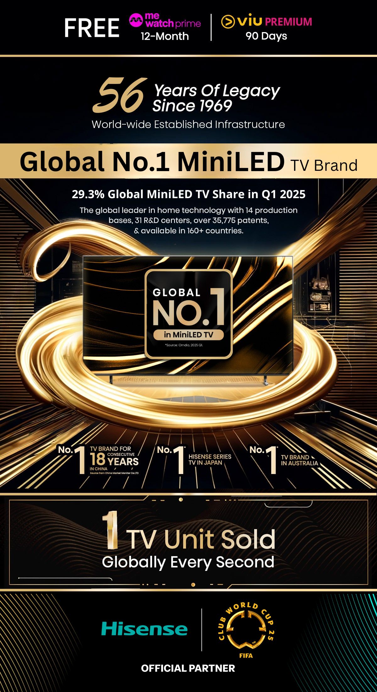 Hisense S7N 55/65/75 inch QLED 4K Canvas TV | 144Hz Refresh Rate ...