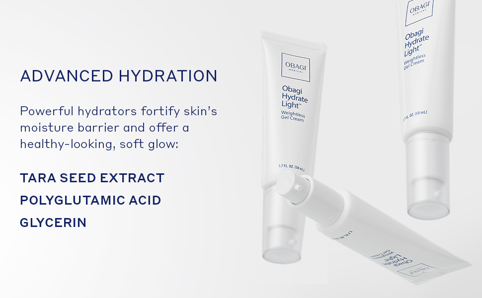 Obagi Medical Hydrate Light Weightless Gel Cream 50ml | Shopee Singapore