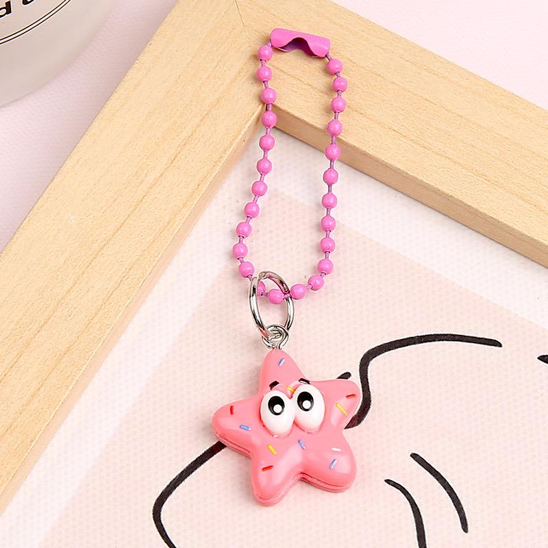 Spongebob Squarepants Keychain Patrick Star Mini Key chain with Name ...