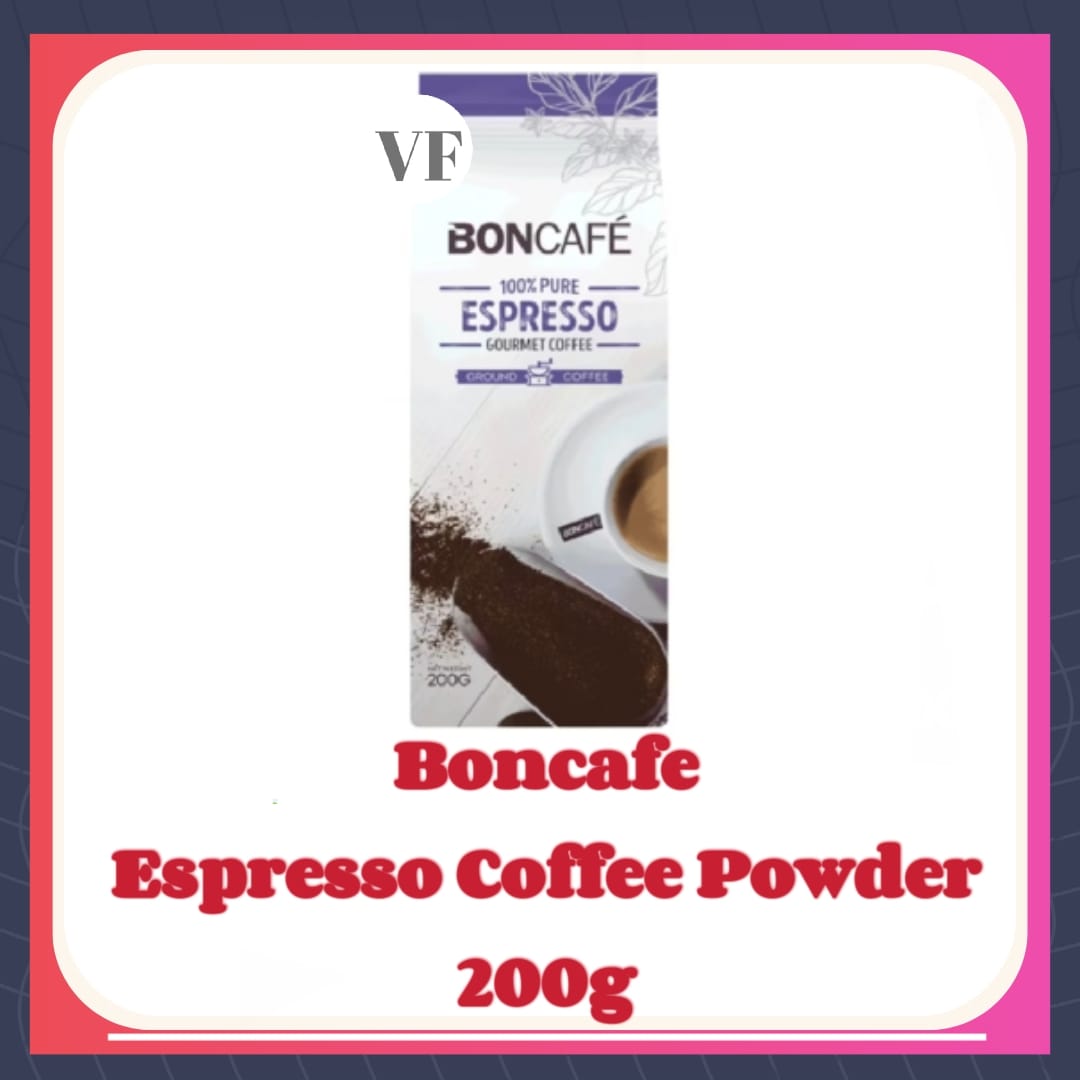 Boncafe Mocca / Espresso / All Day Gourmet Coffee Powder 200g | Shopee ...