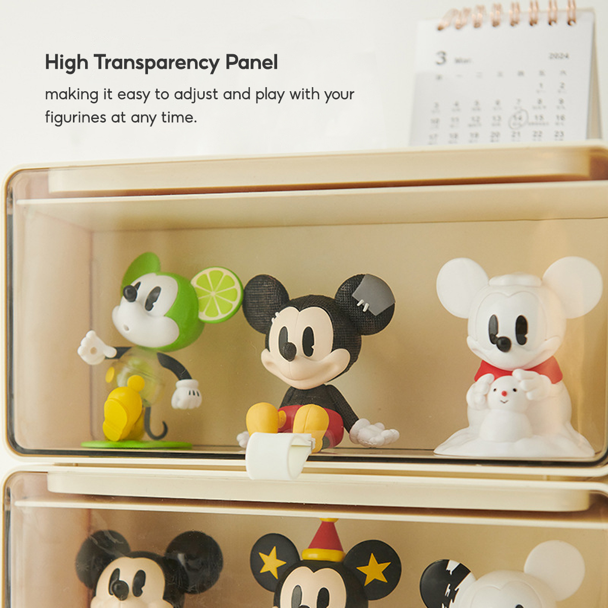 Stackable Popmart Display Case Blind Box Display Box Multifunctional ...
