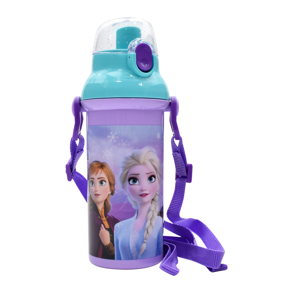 Lilfant Disney Frozen Elsa Anna Plastic Water Bottle Shoulder Strap ...
