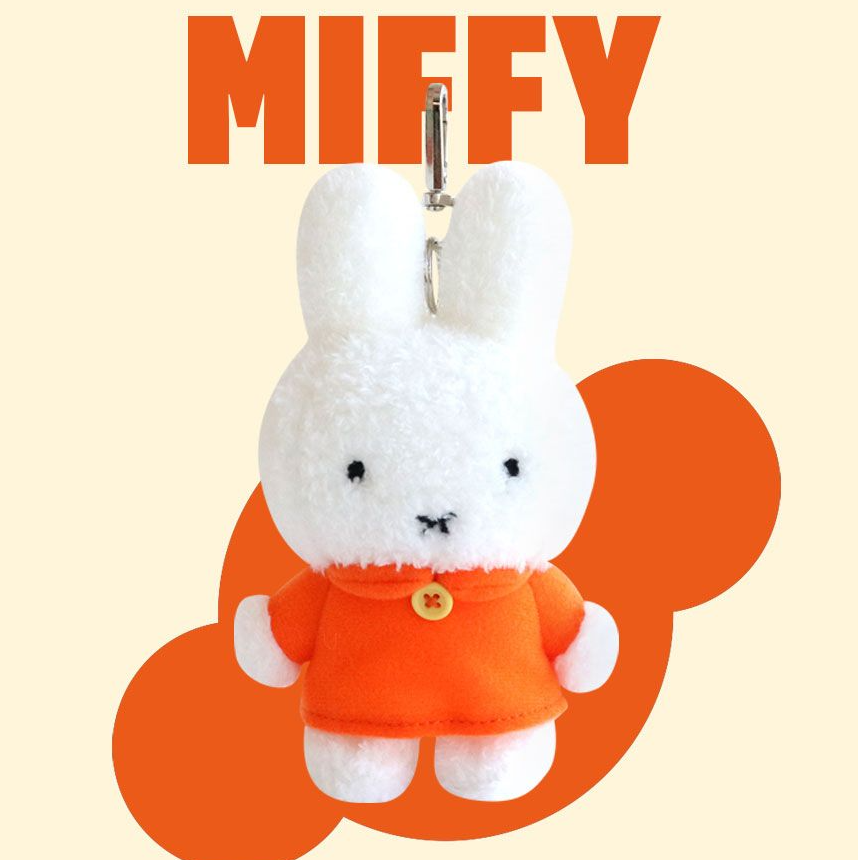 [MIFFY] Miffy Standing/BRUNA FAMILY Rabbit Bag Kyering Bag charm ...