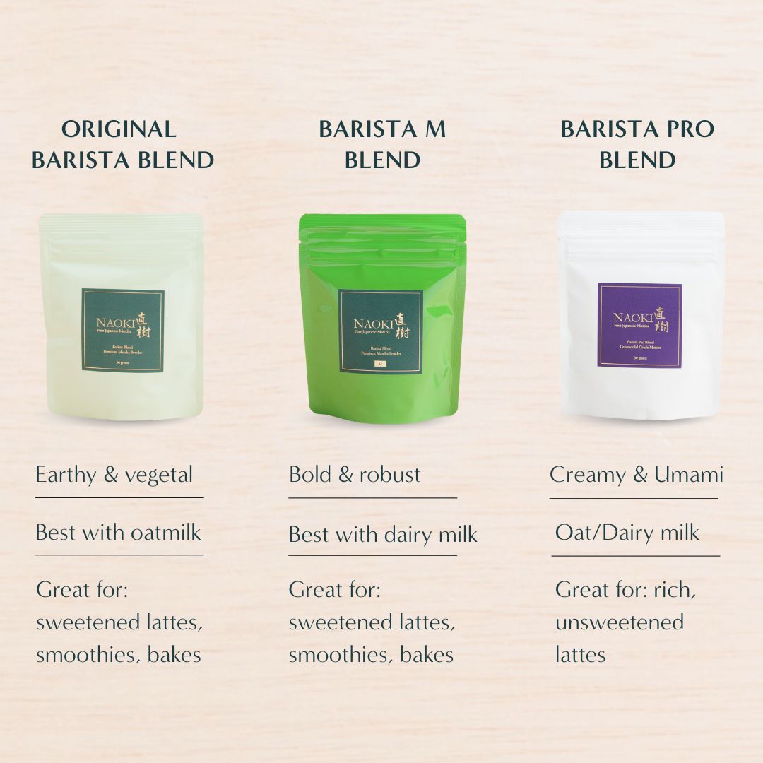 Naoki Matcha Barista Blend M Matcha Powder - Authentic Japanese Matcha ...