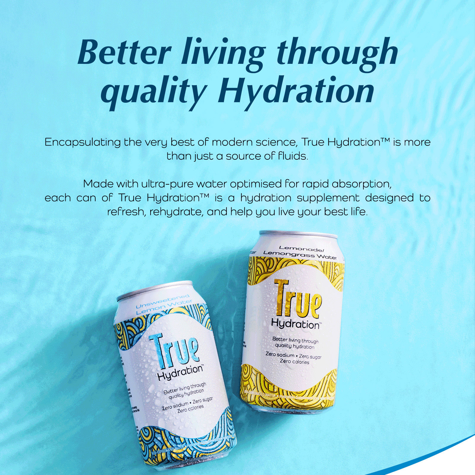 Electrolyte Hydration Drink Sugar Free 355ml | 12 Pack | Zero Calorie ...