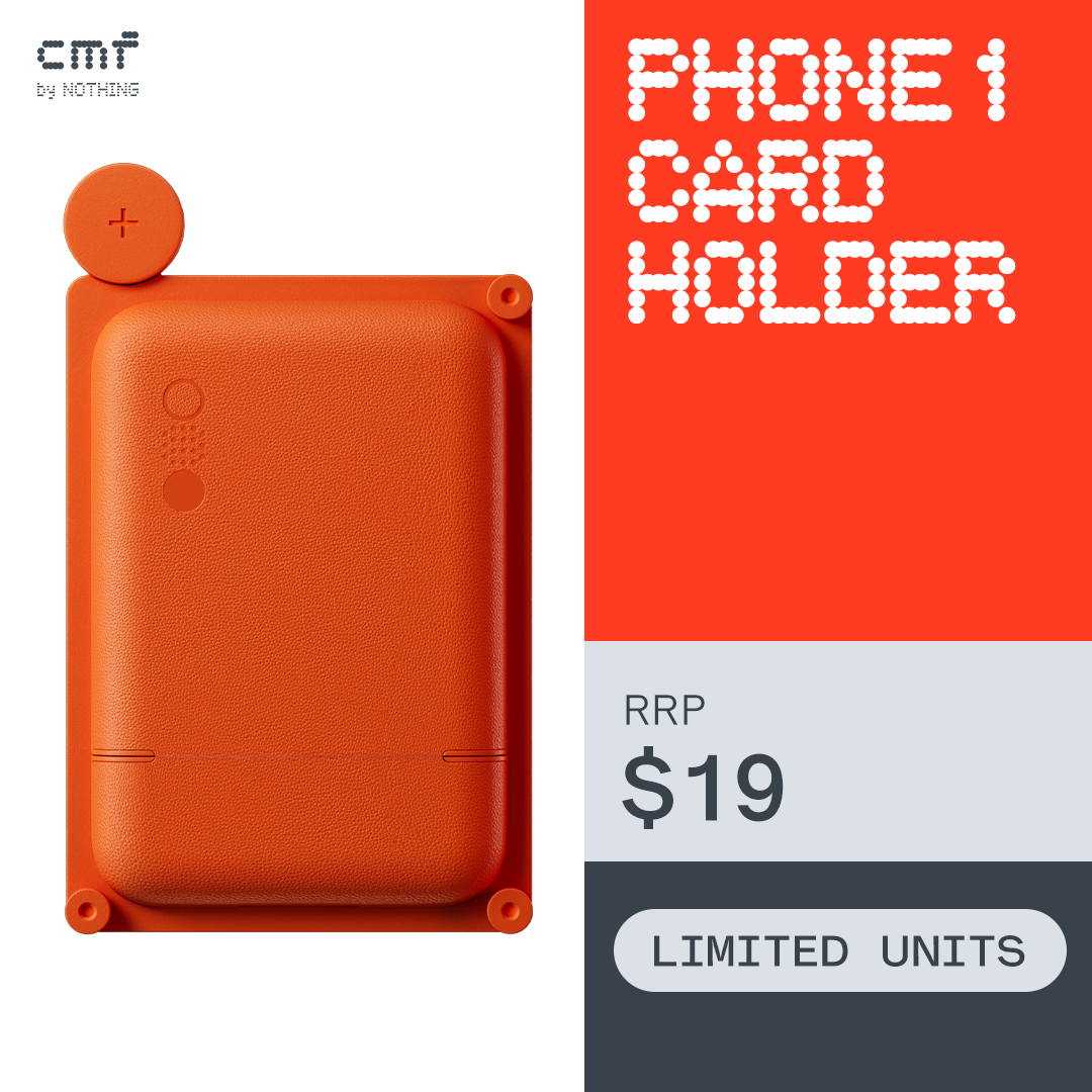 CMF Phone 1 Card Case | Two vegan leather options | Interchangeable ...