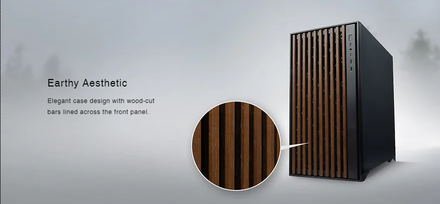 Tecware Timber High Airflow ATX TG, Timber M TG Case (4 x 12cm fans ...