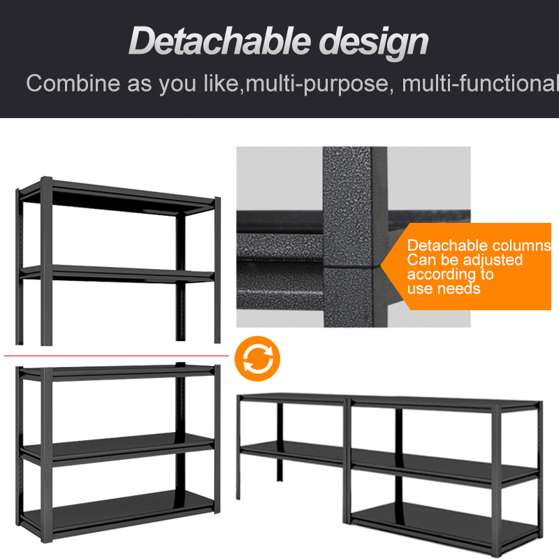 Heavy Duty Storage Rack Warehouse Boltless Shelf Rack Carbon Steel ...