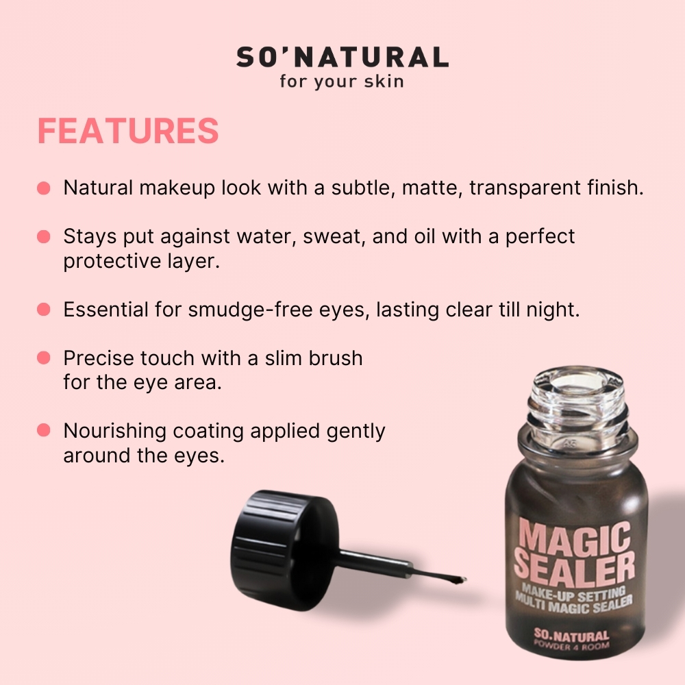 So Natural Magic Sealer Make-up Setting Multi Magic Sealer 10ml ...