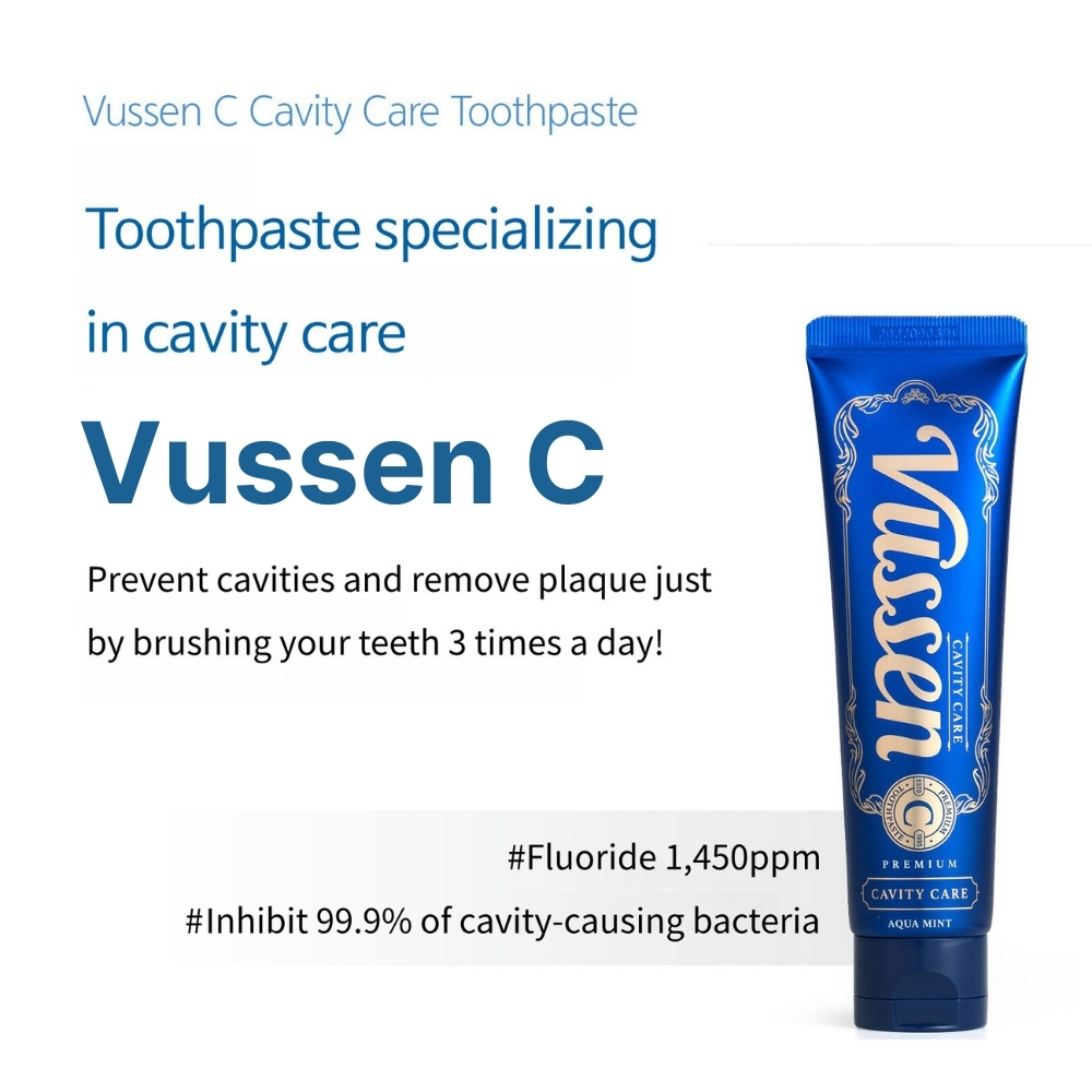 VUSSEN Whitening Toothpaste - Premium Dental Hygiene for Strong Teeth | 6 Types Available ...