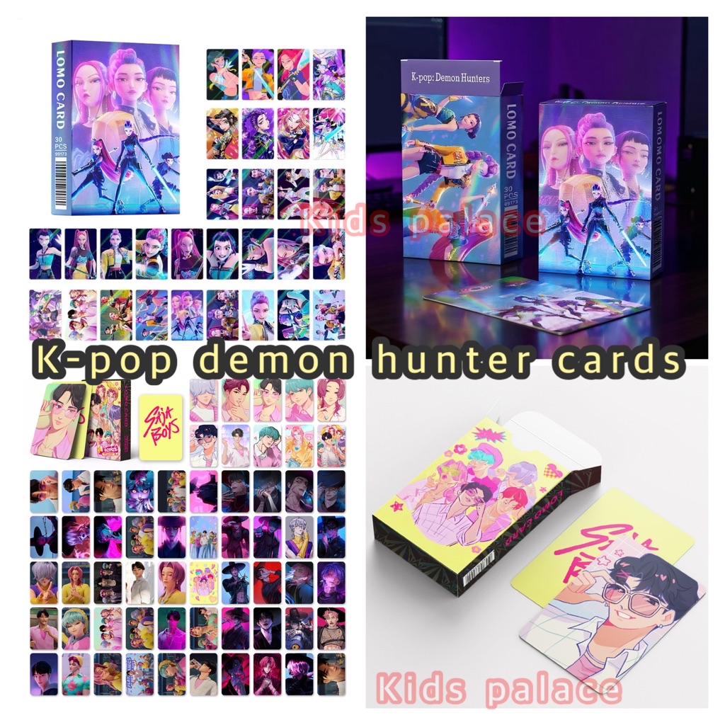 sg seller!! Kpop demon hunter cards/keychain and bookmarks | Shopee ...