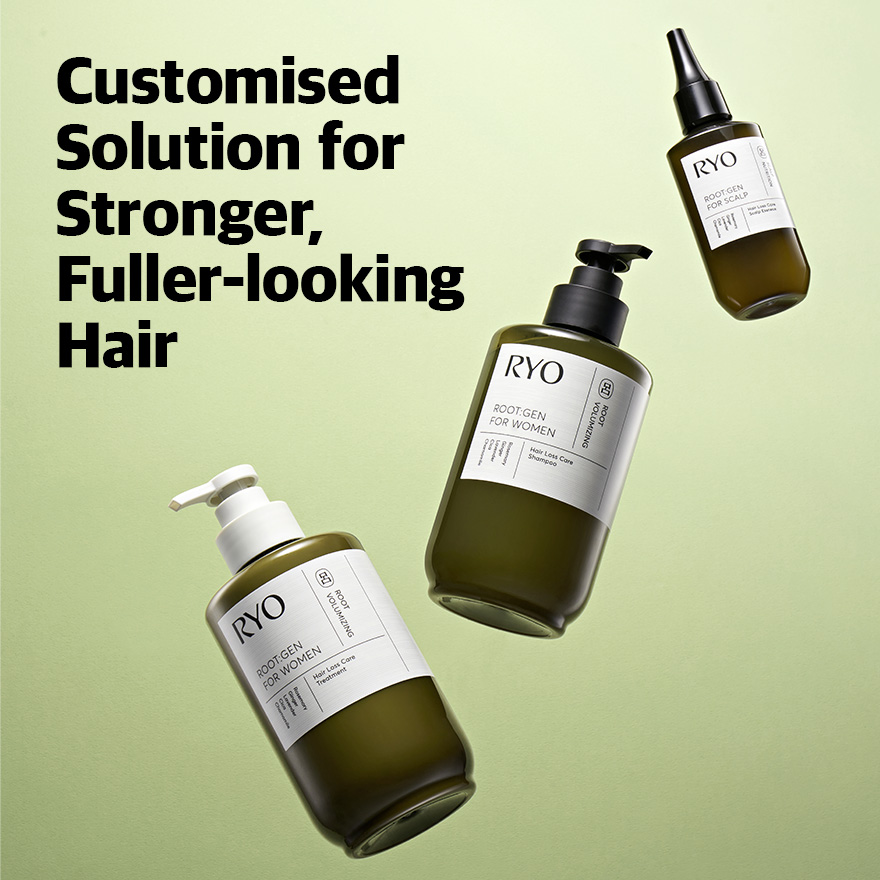 RYO RootGen Hair Loss Care Shampoo For Women 515ml | Shopee Singapore