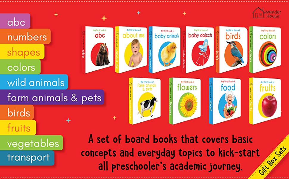 Children Library book sets-My first library series, Kiddy 10 book pack ...