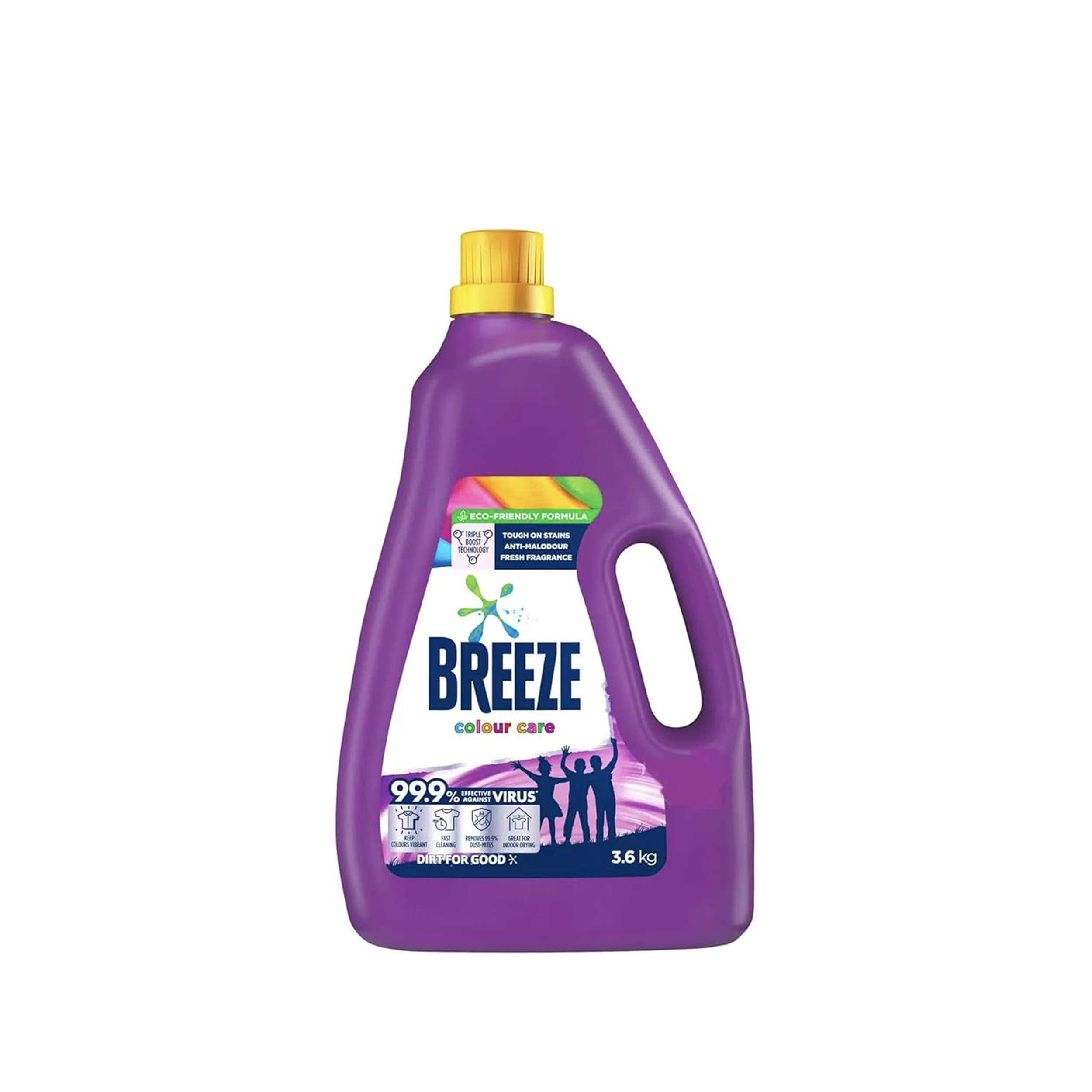 (Bundle of 4) Breeze Liquid Detergent - Colour Care 3.6kg | Shopee ...