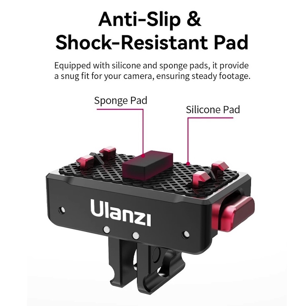 Ulanzi IN-03 Magnetic Quick Release Mount Base Adapter for Insta360 Ace ...