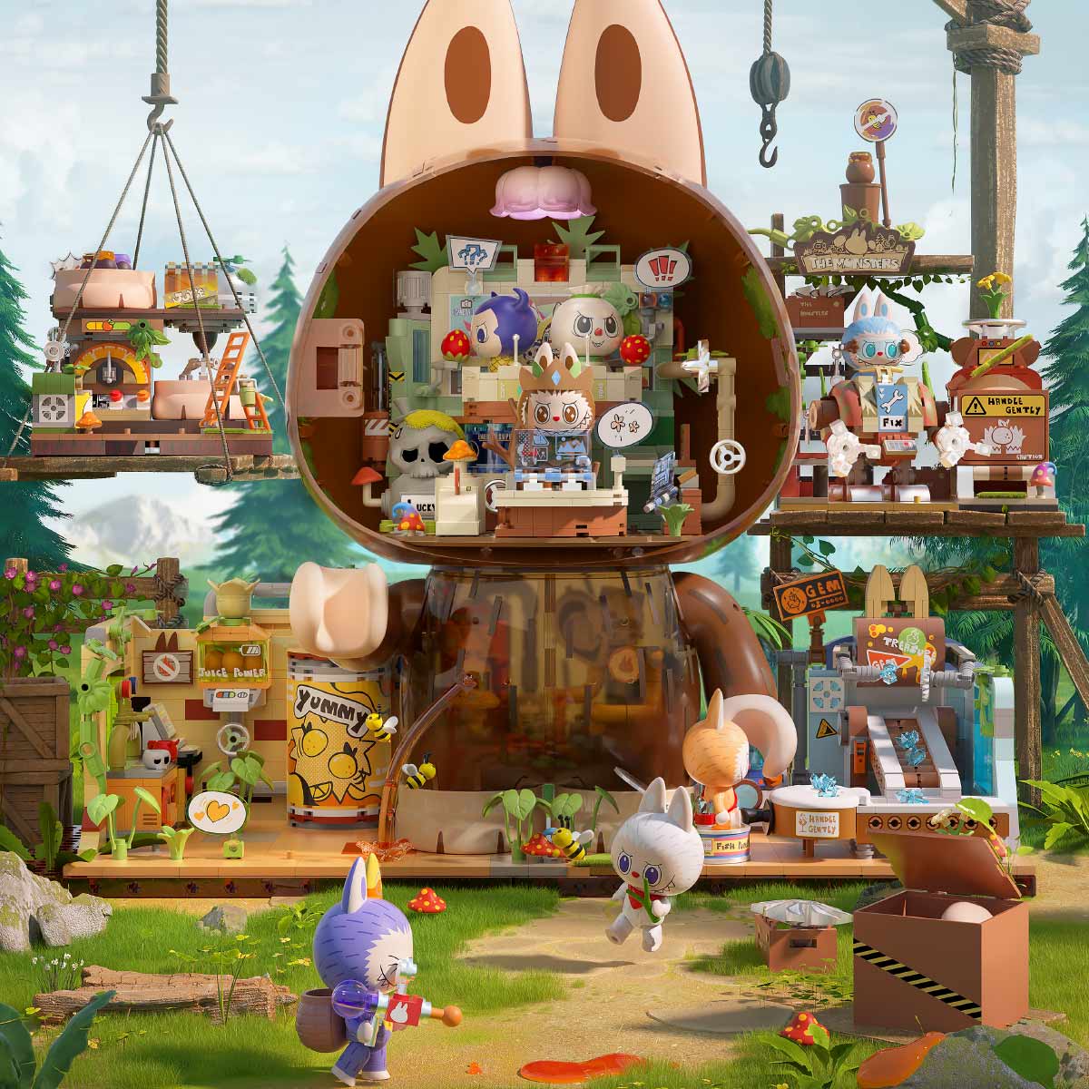 [🇸🇬SG SELLER] POP MART Labubu THE MONSTERS Forest Secret Base Series ...