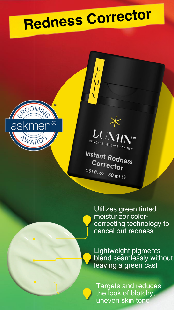 LUMIN | Instant Redness Corrector Green Tinted Color-correcting Cream ...