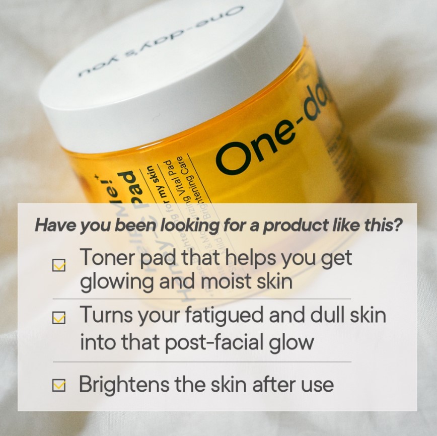 [ONE DAY'S YOU] Toner Pad & Cleansing Pad Collection – 7 Types | Makeup ...