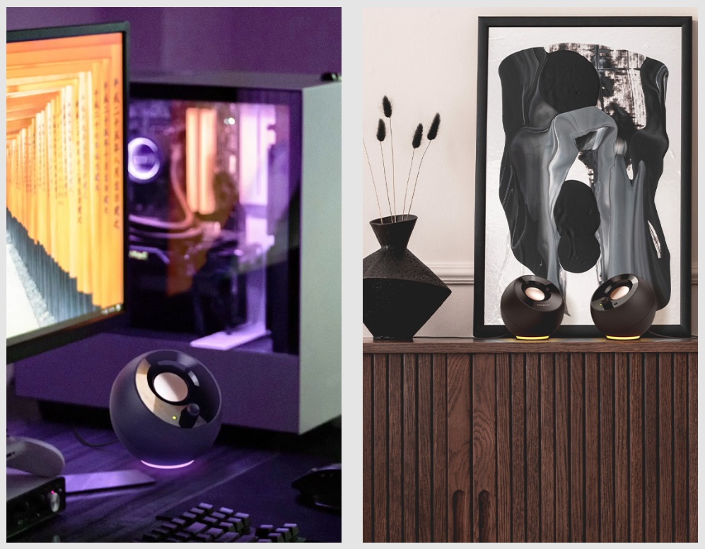 Creative Pebble SE - 2.0 USB-C Powered PC Speakers with RGB Lighting ...