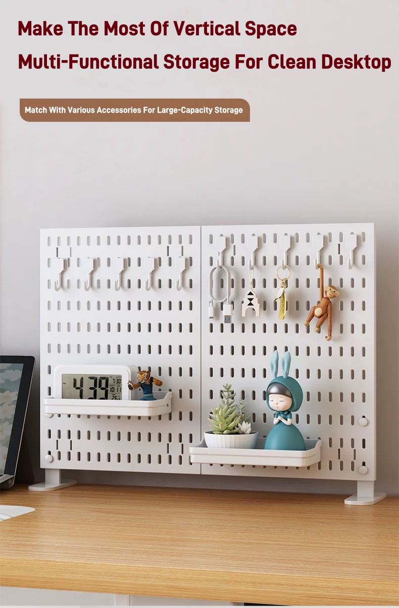 [SG Stock]DIY Pegboard Set Accessories Desk Organizer Pegboard Holder ...