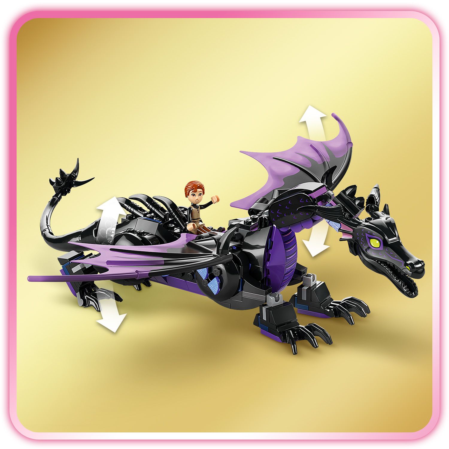 LEGO Disney Princess 43240 Maleficent’s Dragon Form (583 Pieces ...
