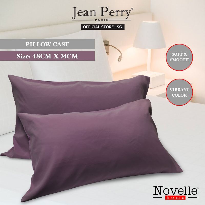Novelle 650TC Urban Clara Pillowcase I Pillowcase I Solid Color ...